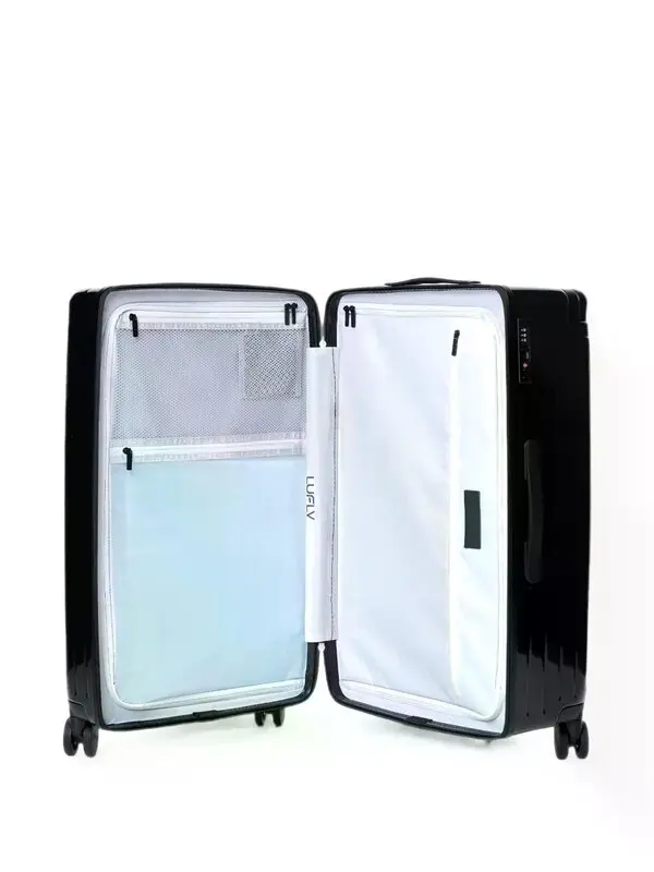 LUFLY Light Full-sized Ribbed Suitcase