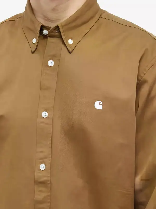 Carhartt Work In Progress Cotton Shirt - Brown