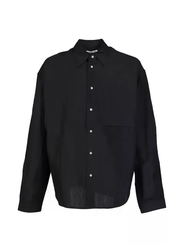 BIBLIOTHERK Patch-pocket Long-sleeve Shirt