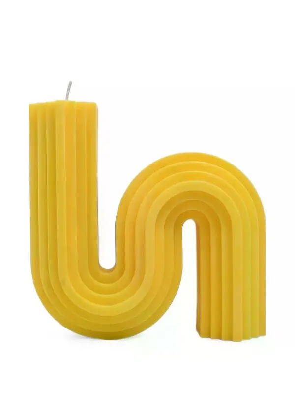 DAVIE OCHO The 70's Glow Ridged Candle