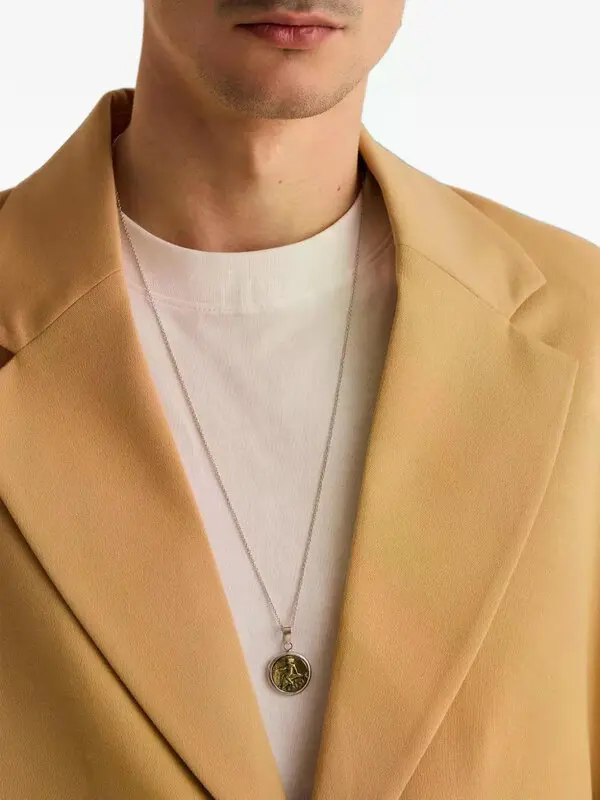 OBSIDIAN Taras Alto Coin-pendant Necklace