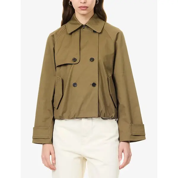 Rails Jett Double-breasted Cotton-blend Jacket