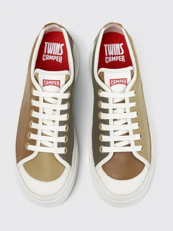 Camper Twins Leather Sneakers - Multicolor