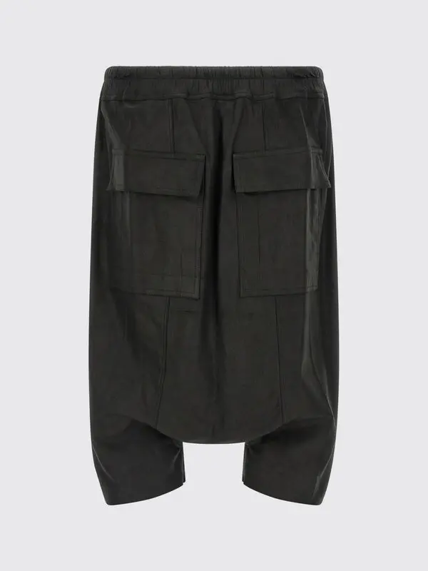 Rick Owens Leather Jogging Shorts