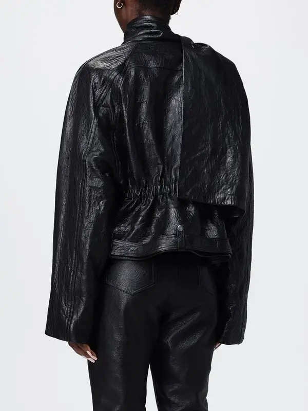Rick Owens Leather Biker Jacket