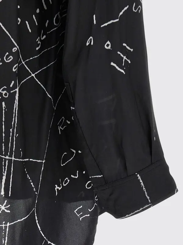 Rick Owens Printed Cotton Blend Shirt
