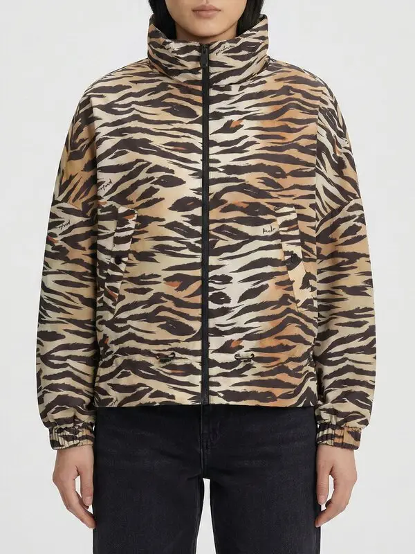 Pinko Animal Print Nylon Jacket