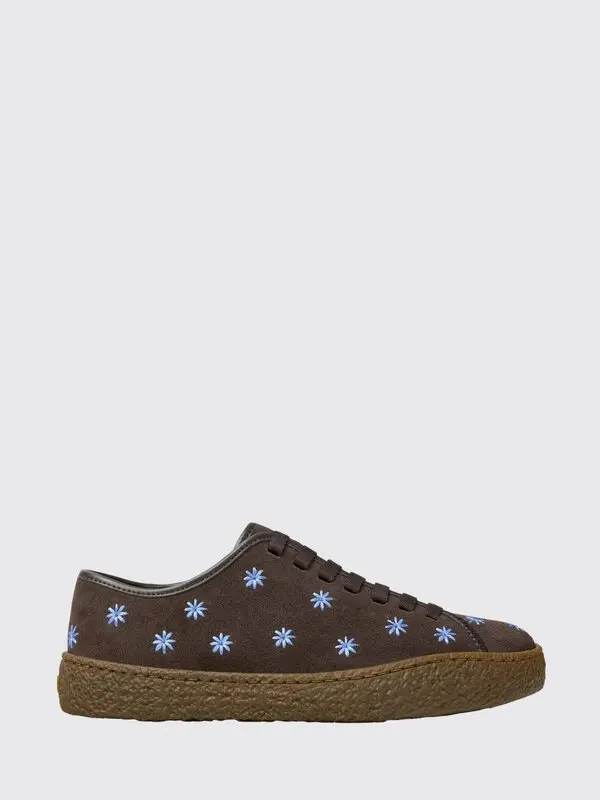 Camper Embroidered Low Top Trainers