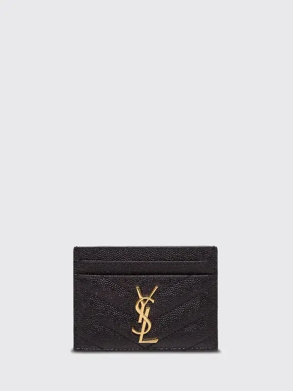 Saint Laurent Wallet Colour - Black