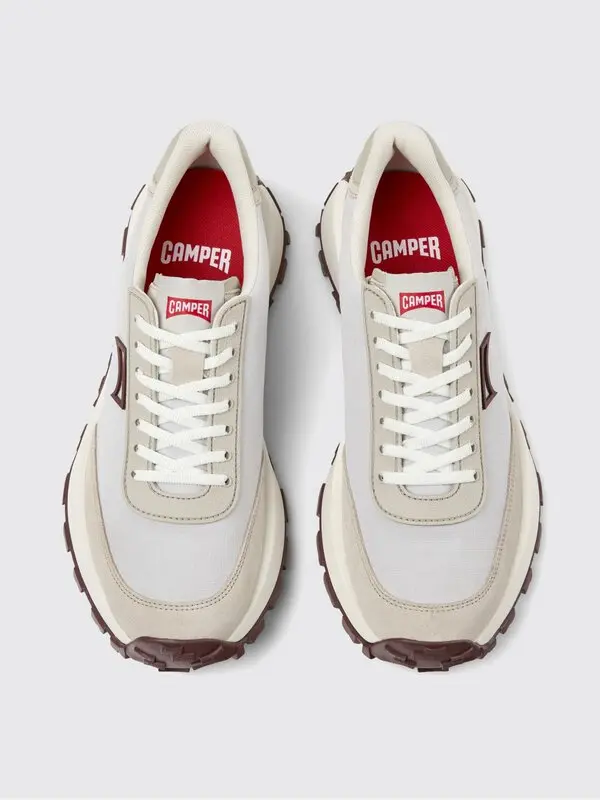 Camper Drift Trail Recycled Polyester And Suede Sneakers