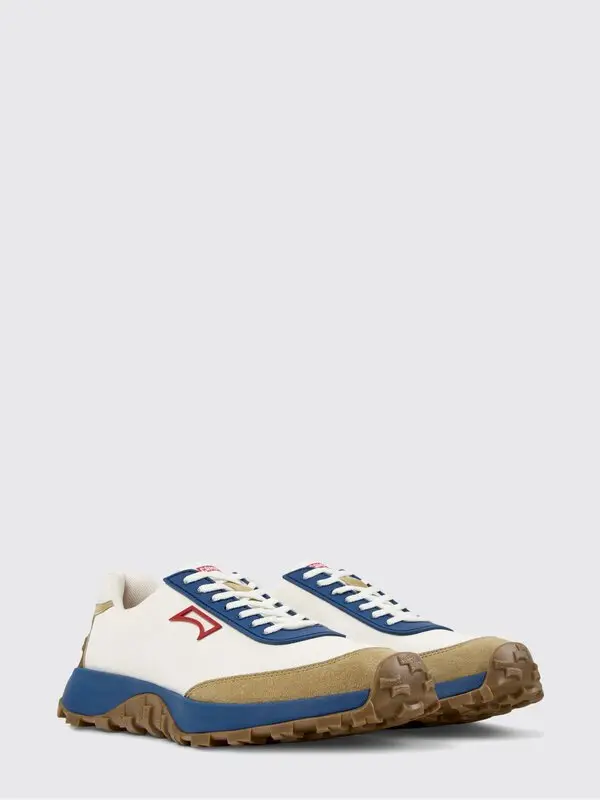 Camper Drift Trail Recycled Fabric And Suede Sneakers