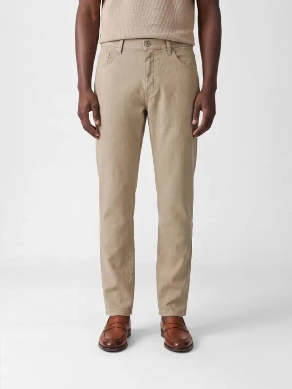 Zegna Linen Blend Slim Fit Jeans