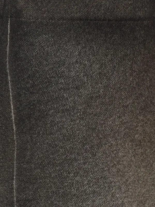 Avant Toi Wool And Cashmere Knit Midi Pencil Skirt