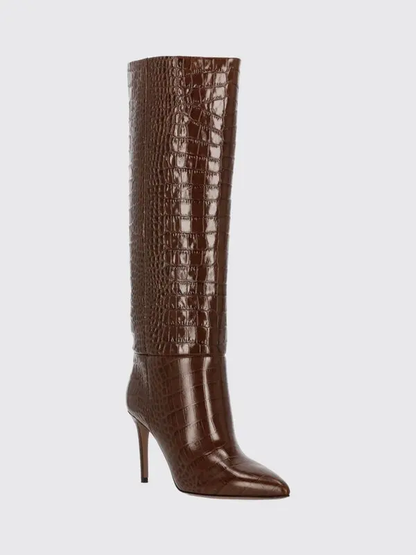Paris Texas Croc Effect Stiletto Boots