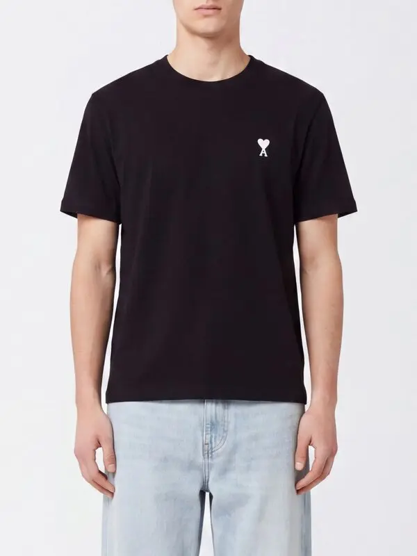 AMI Paris T-shirt Colour - Black