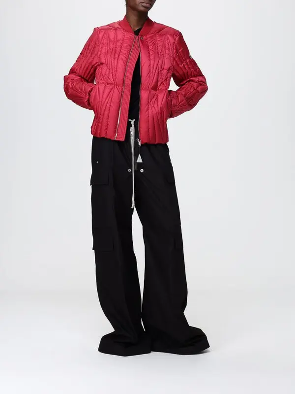 Rick Owens Wide Leg Cargo Trousers