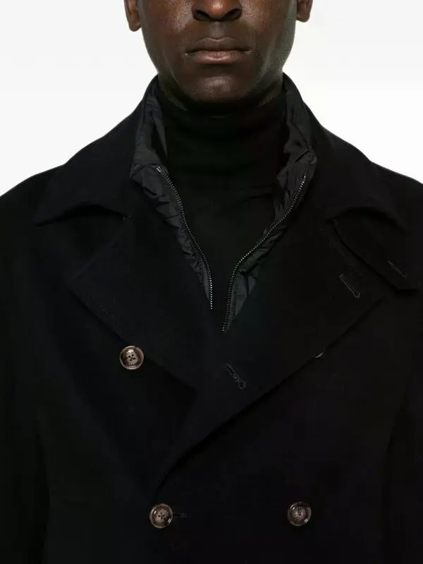 BARBA NAPOLI Double-breasted Peacoat