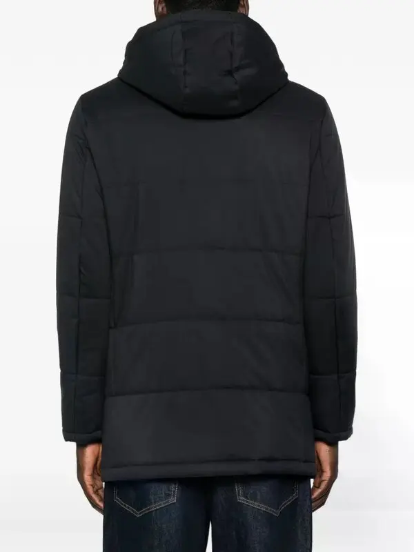 BARBA NAPOLI Taico Quilted Hooded Coat