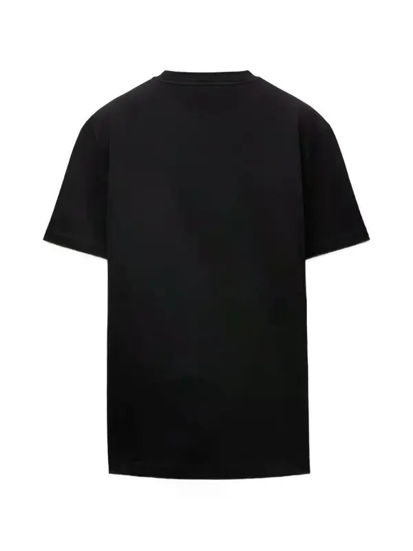 Versace Medusa-embroidery Sequin-embellished T-shirt
