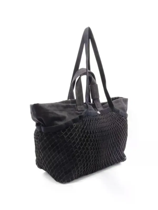 Balenciaga 2020s Medium 24/7 Fishnet Tote Bag