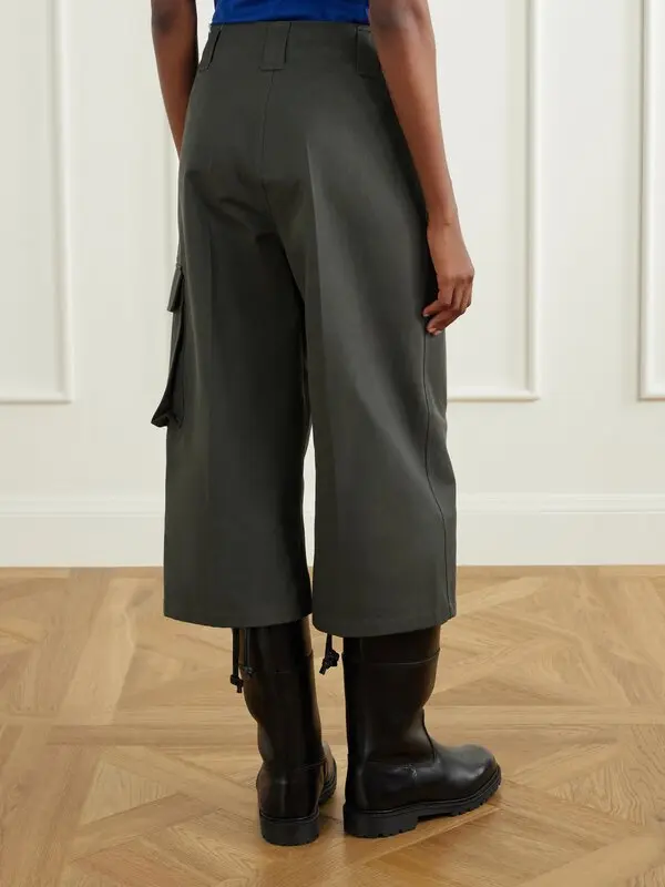 RIER Garment-dyed Cotton-twill Shorts
