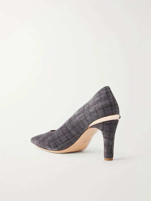 Gabriela Hearst Edwina 75 Suede Pumps