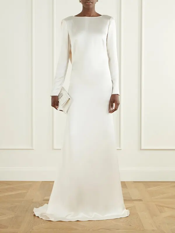 ILKYAZ OZEL Isthar Satin Gown