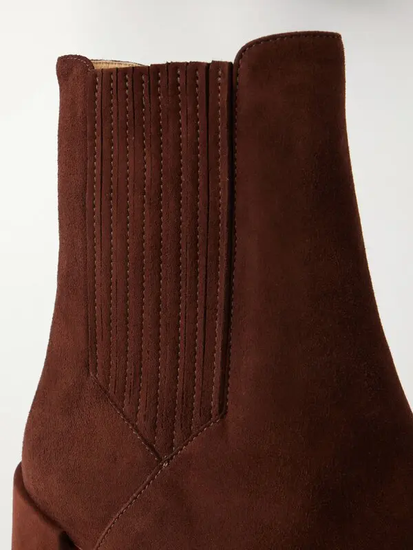 Gabriela Hearst Luke 90 Suede Ankle Boots