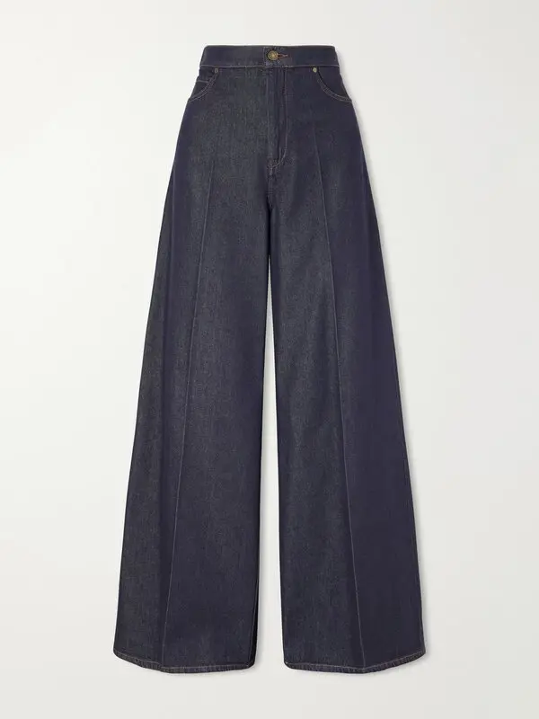 Max Mara Quatto Mid-rise Wide-leg Jeans