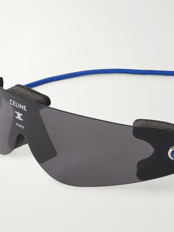 Celine Runner Shield-style Injection Sunglasses