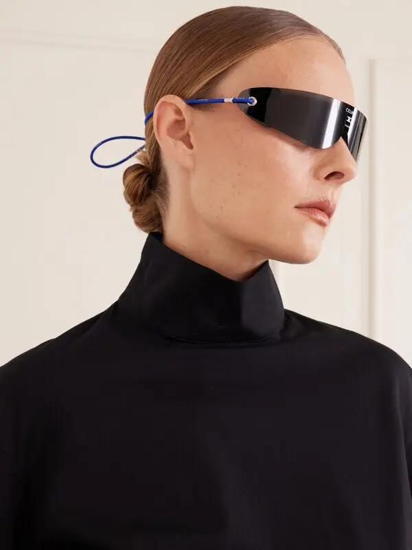 Celine Runner Shield-style Injection Sunglasses