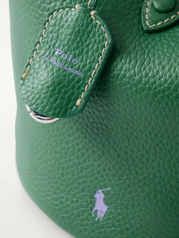 Polo Ralph Lauren Ply Small Leather Tote