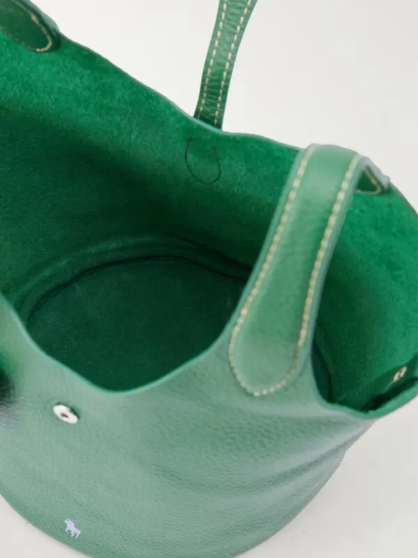 Polo Ralph Lauren Ply Small Leather Tote