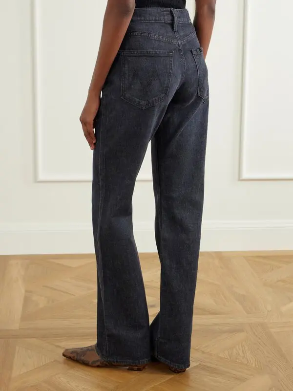 MOTHER The Reifler Stretch Mid-rise Straight-leg Jeans