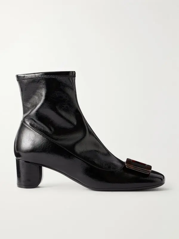 ROGER VIVIER U Look 45 Vegan Material Ankle Boots