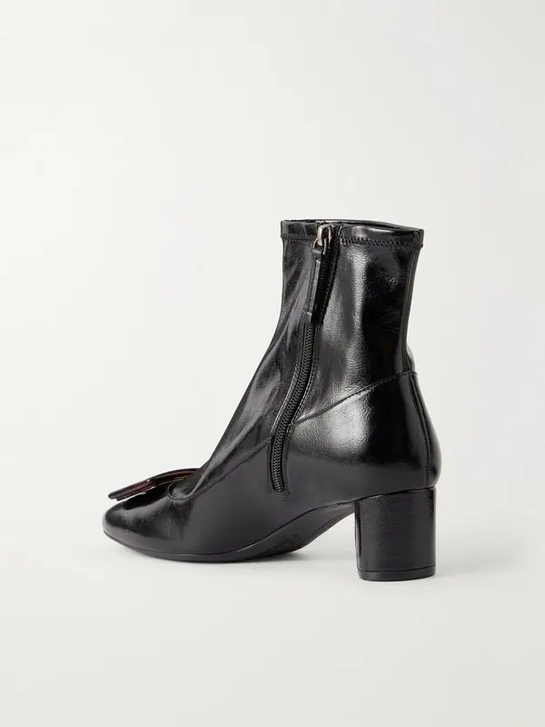 ROGER VIVIER U Look 45 Vegan Material Ankle Boots