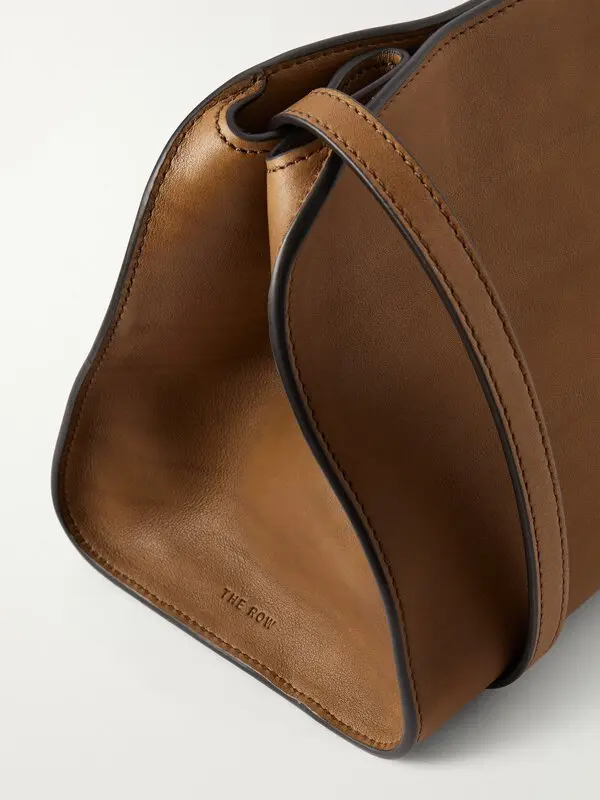THE ROW Peggy Leather Clutch
