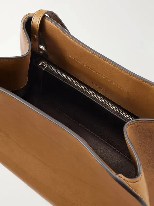 THE ROW Peggy Leather Clutch