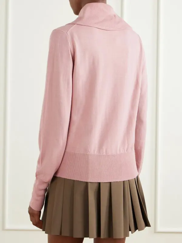 VIVIENNE WESTWOOD Tie Bea Wool Polo Sweater
