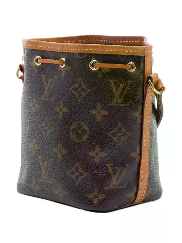 LOUIS VUITTON Monogram Nano Noe Bucket Bag