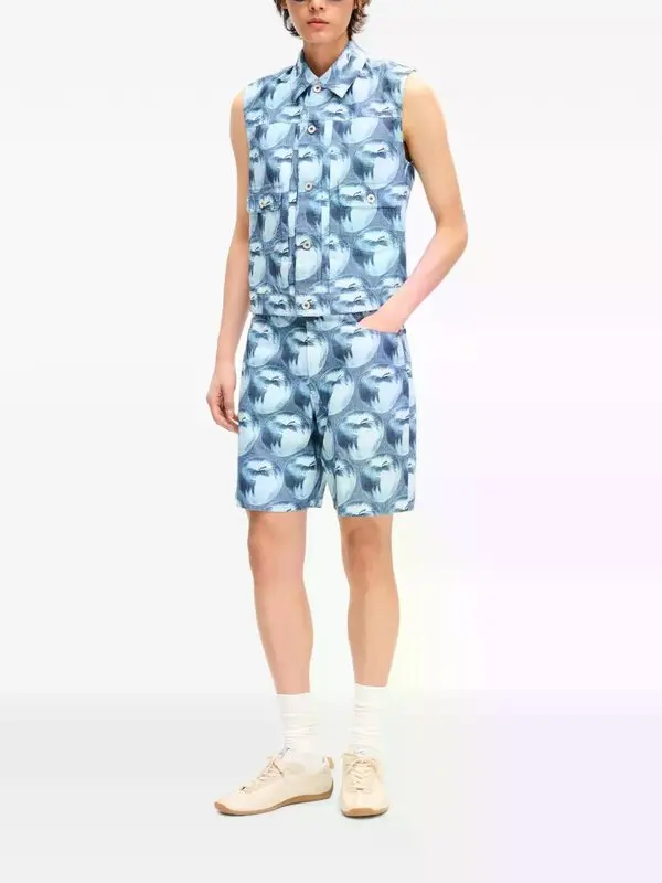 Kenzo Apple Pop Denim Vest