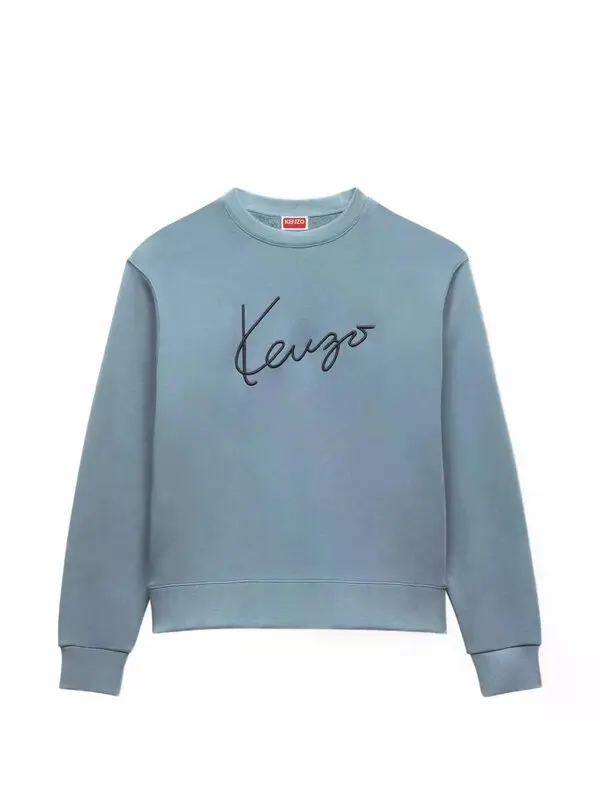 Kenzo Cotton Embroidered Sweatshirt