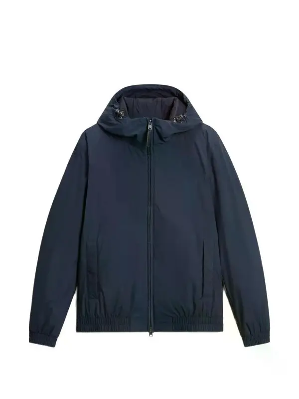 Woolrich Micro-ripstop Hooded Jacket