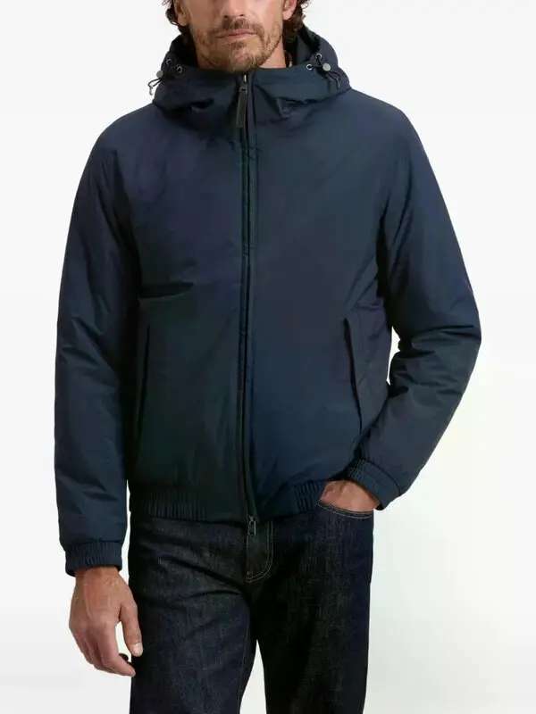 Woolrich Micro-ripstop Hooded Jacket