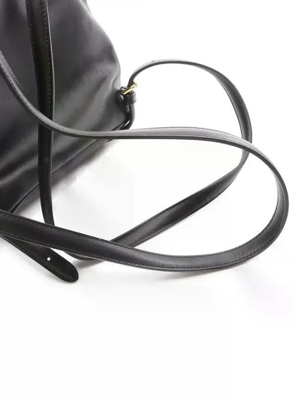 Fendi 2000-2010 Ff Leather Backpack