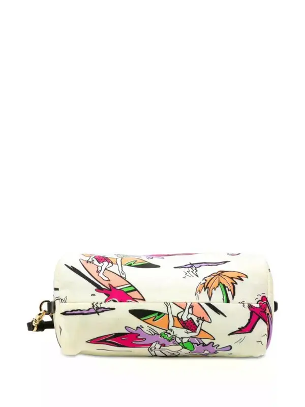 Prada 2013-2026 Tessuto Stampato Surf Cosmetic Pouch