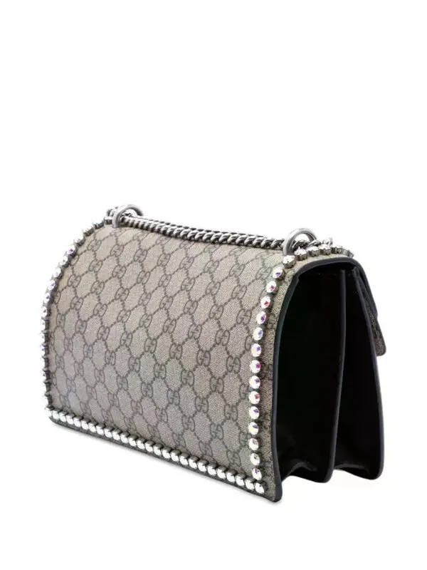 Gucci 2016-2026 Medium Gg Supreme Crystal Dionysus Shoulder Bag