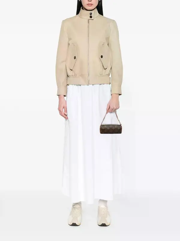 LOUIS VUITTON 1990-2010 Monogram Papillon Pochette Handbag - Brown