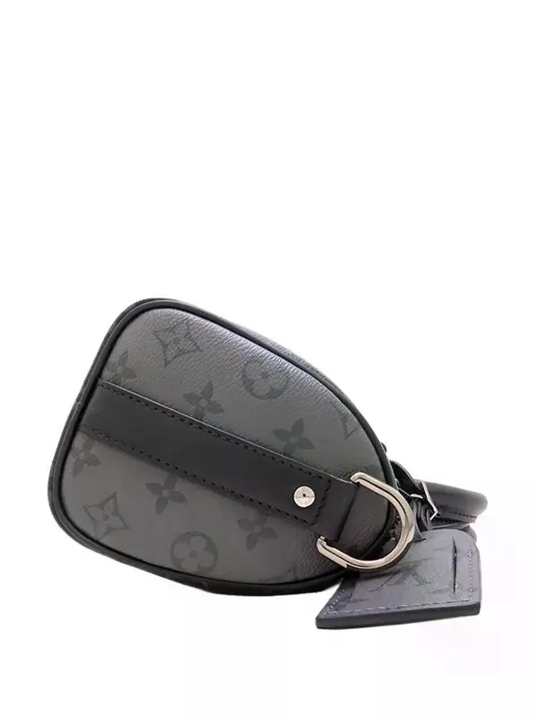 LOUIS VUITTON 2021-2026 Monogram Eclipse Reverse Keepall Bandouliere 25 Satchel