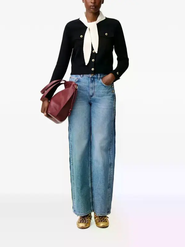 Claudie Pierlot Chunky Knit Cardigan